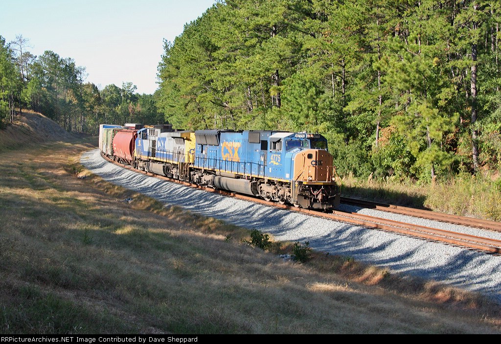 CSX R647 at Santee, GA